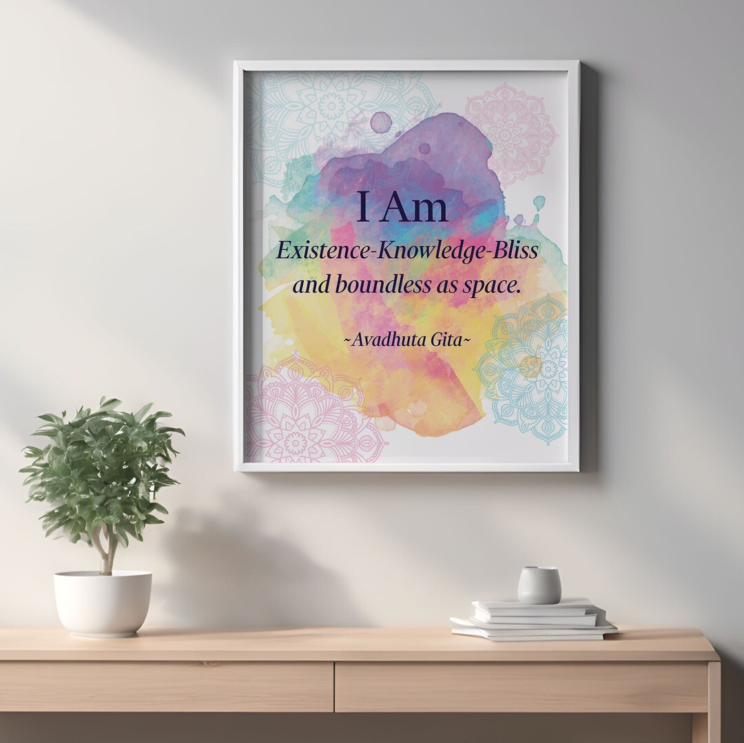 Hindu Avadhuta Gita Digital/printable Art. Instant Download Hindu Gita ...