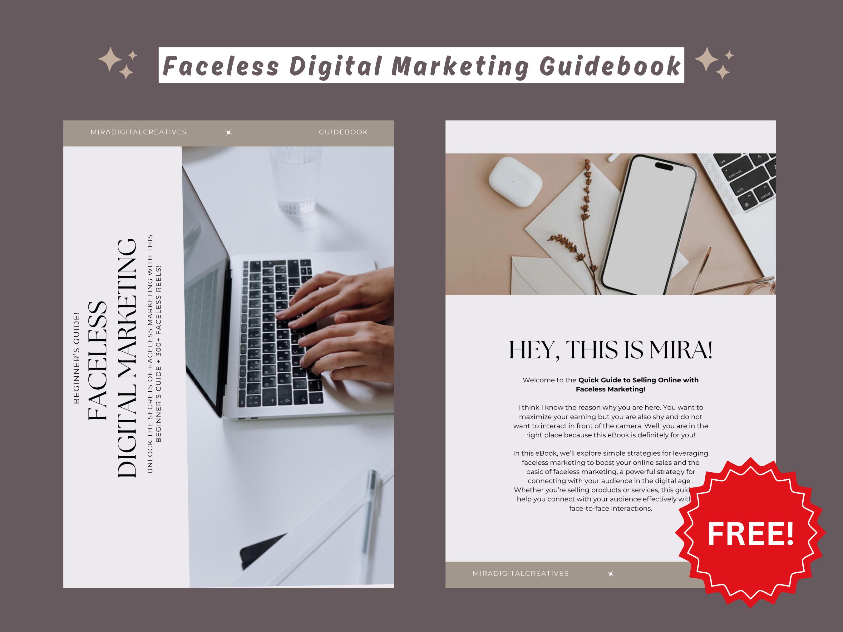 Faceless Digital Marketing, Aesthetic Faceless Reels, Faceless Videos ...