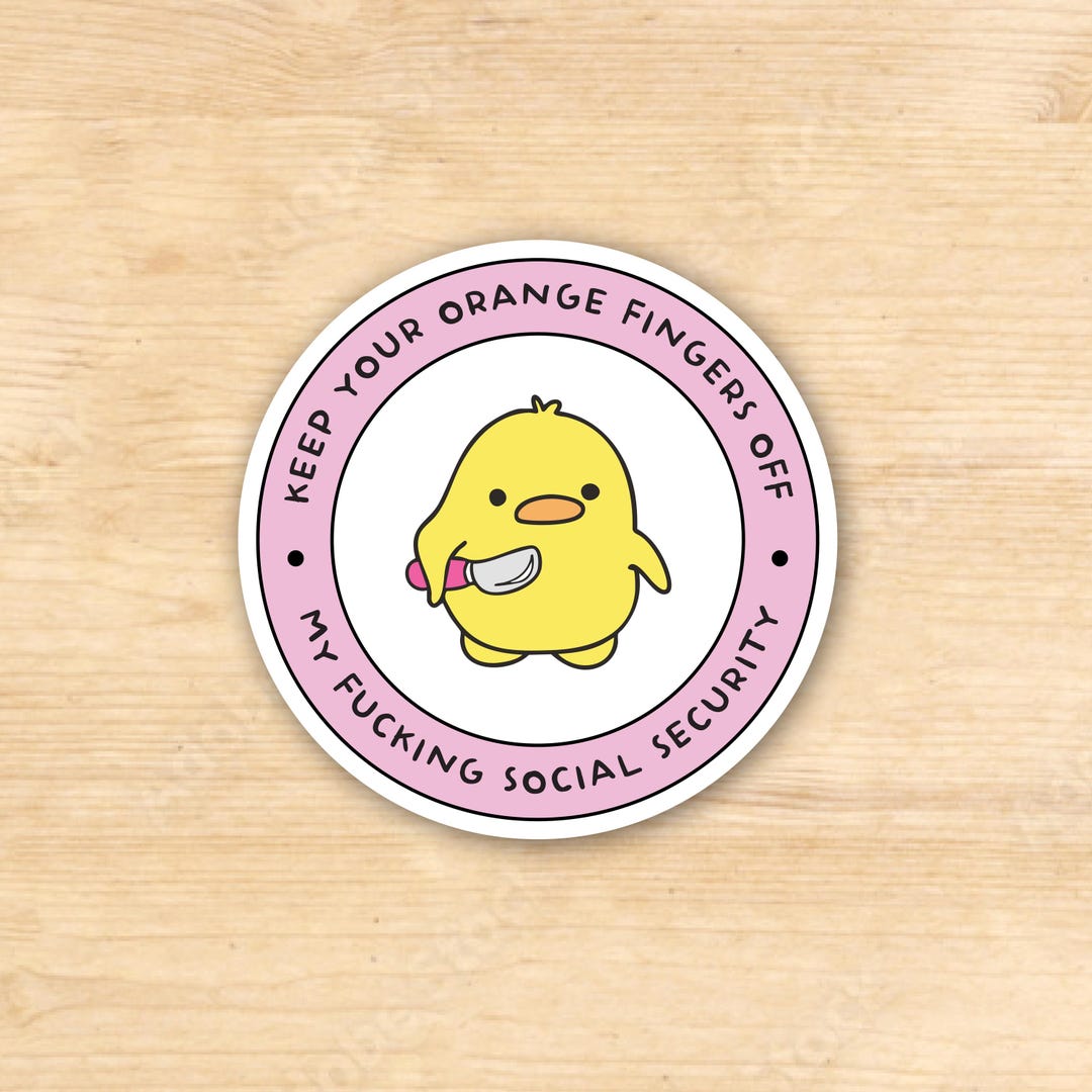 Keep off My Social Security - Etsy