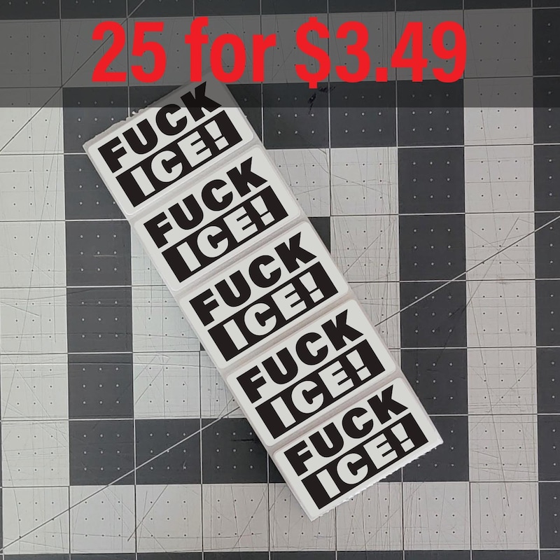 Vinyl Anti Ice Decal - Etsy
