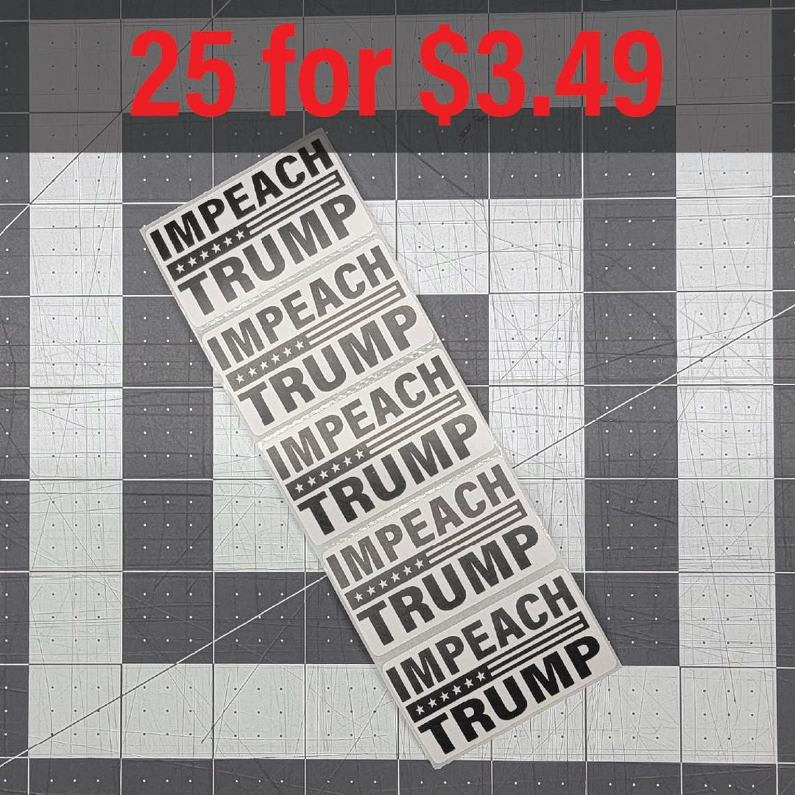 IMPEACH TRUMP - Bulk Stickers 25-250 Pack - Etsy