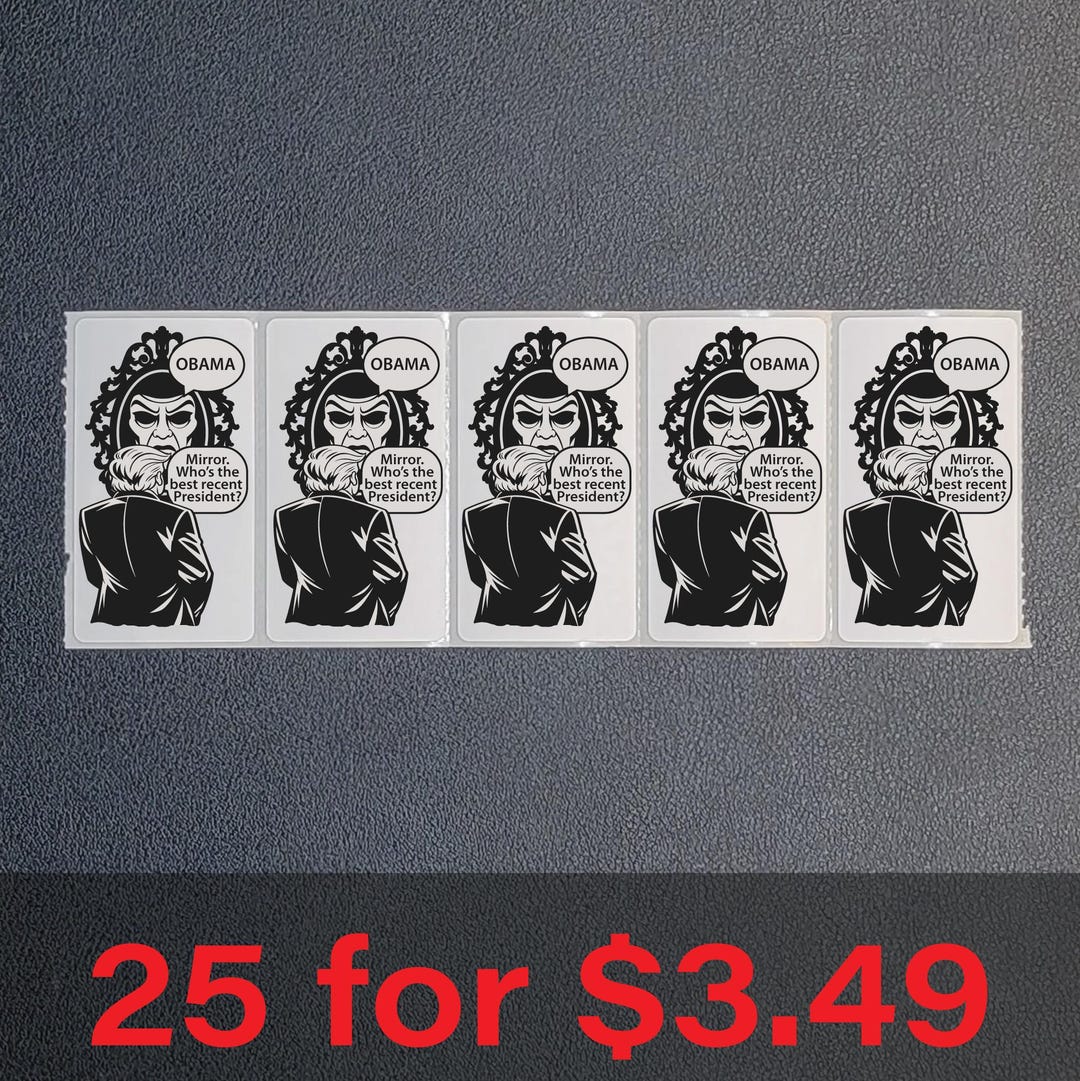 BEST PRESIDENT - Bulk Stickers 25-250 Pack - Etsy