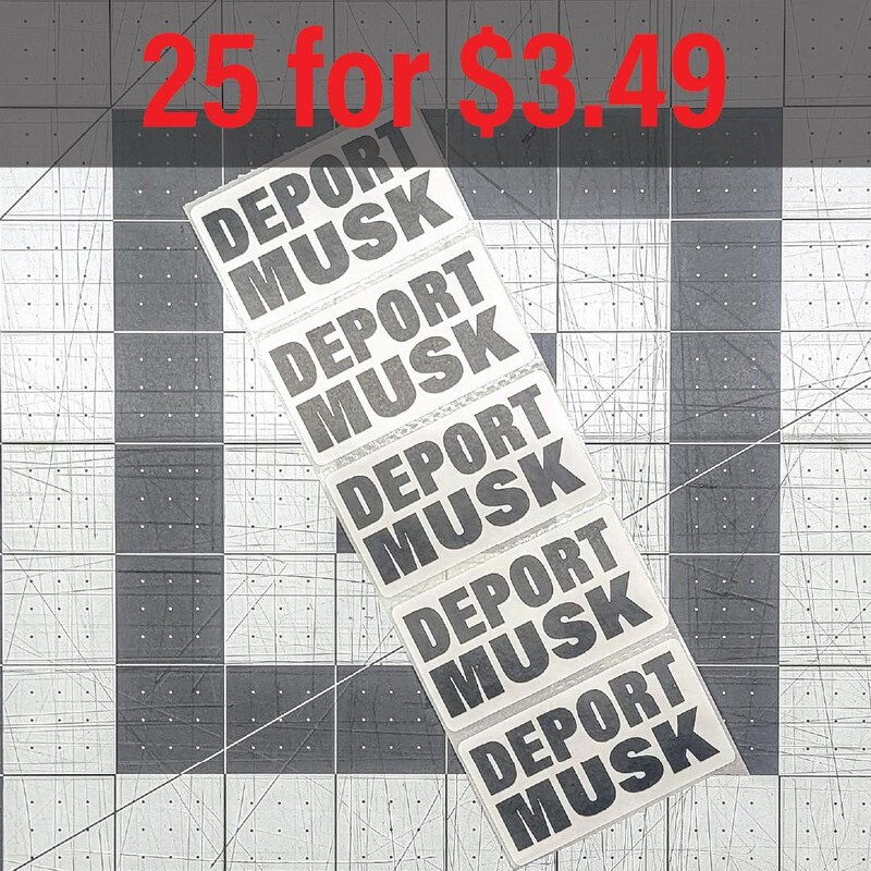 Elon Musk Bumper Stickers - Etsy