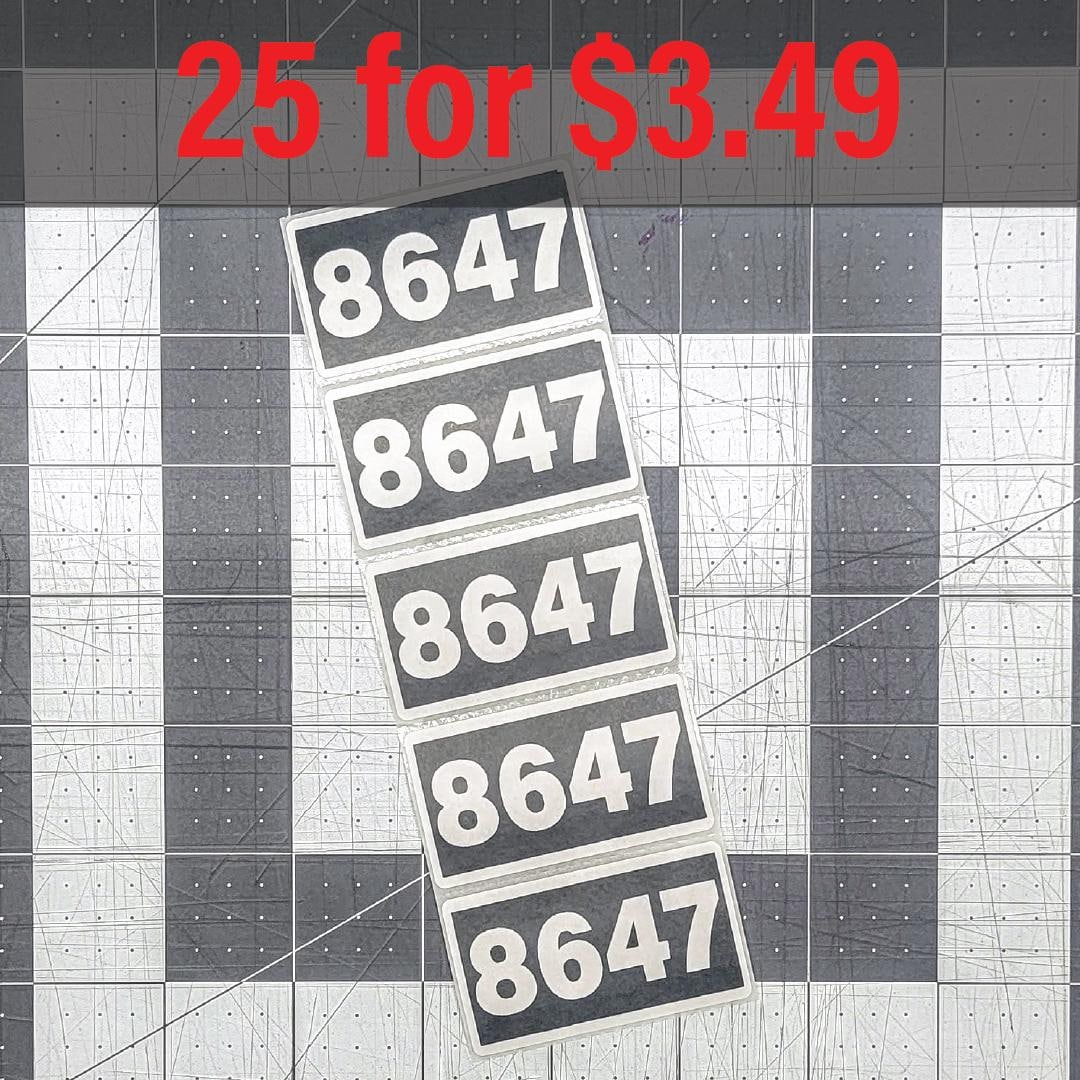 8647 - Bulk Stickers 25-250 Pack - Etsy