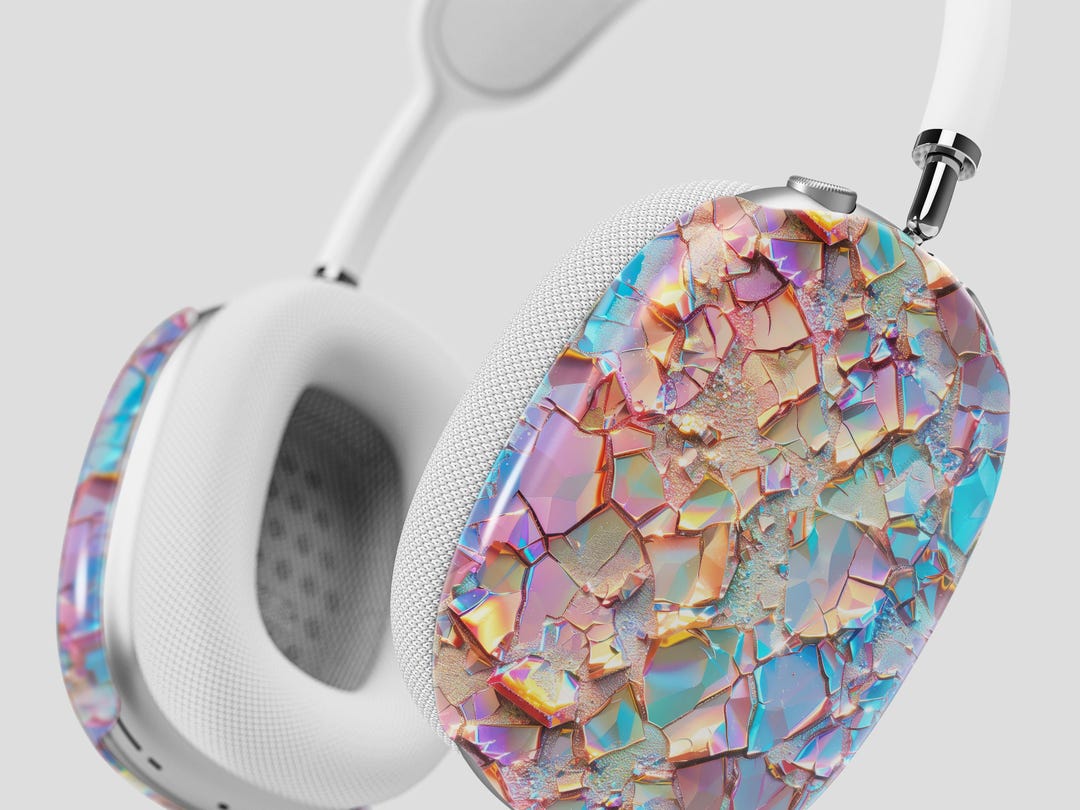 Iridescent Texture AirPod Max Cases | Faux 3D Effect Headphone Cover ...
