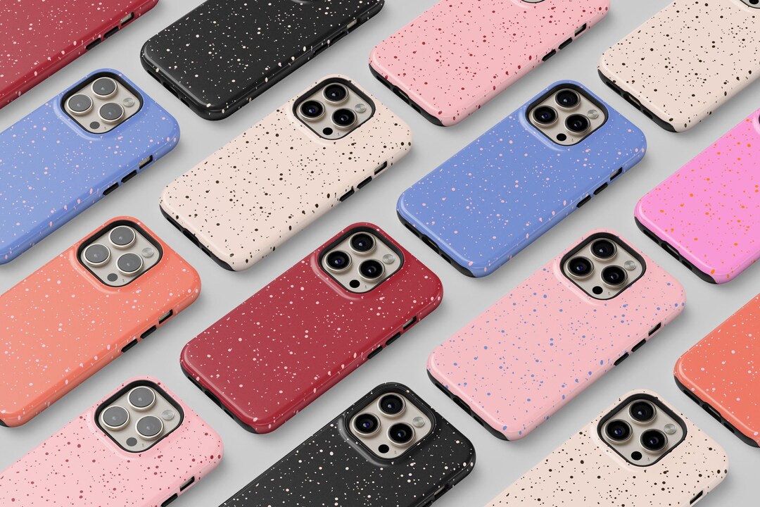 Custom Paint Splatter Phone Case: Abstract Artistic Design for iPhone ...