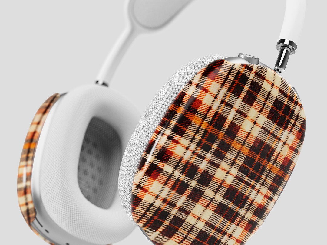 Fall Plaid AirPod Max Case: Retro Gingham Design - Etsy