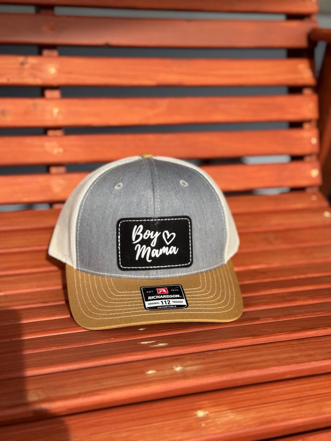 Boy Mama Infinity Hat - Woman's Pony Tail Hat - Ladies Modern Trucker ...