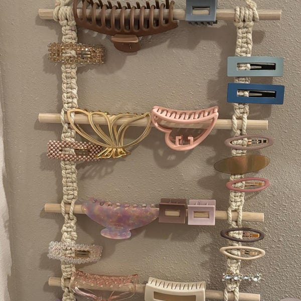 Hair Clip Organizer - Etsy