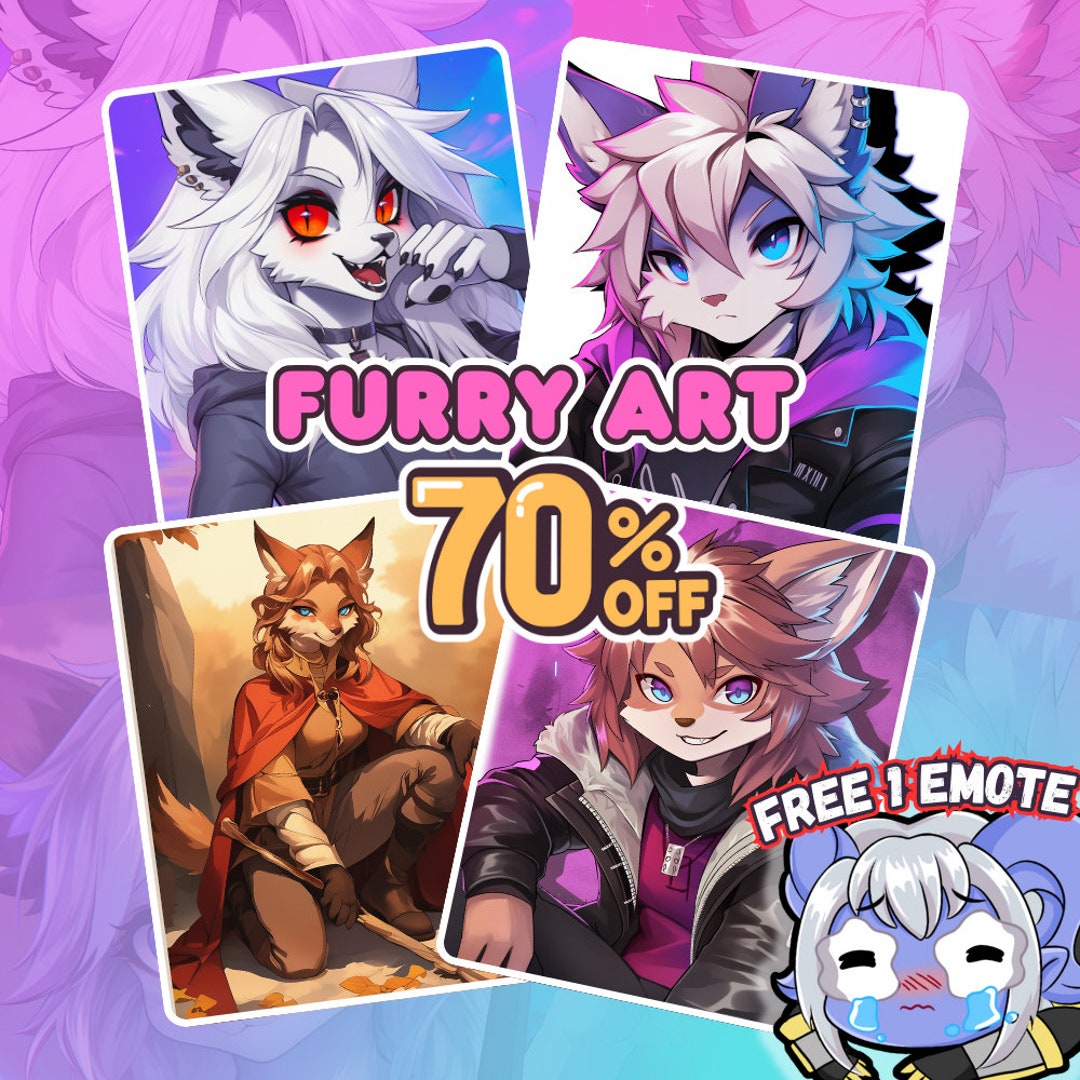 Custom Drawing Furry Anime Character Commission, Furry Avatar, Furry ...