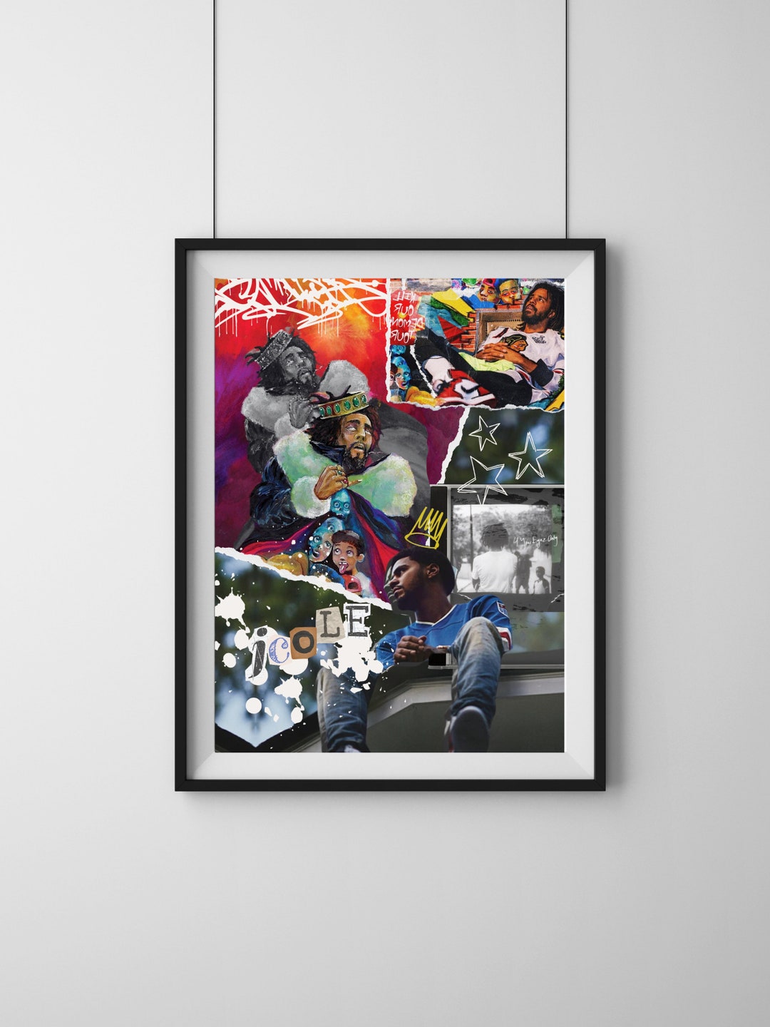 J. Cole Poster, Album Poster, Music Poster, Album Collage - Etsy