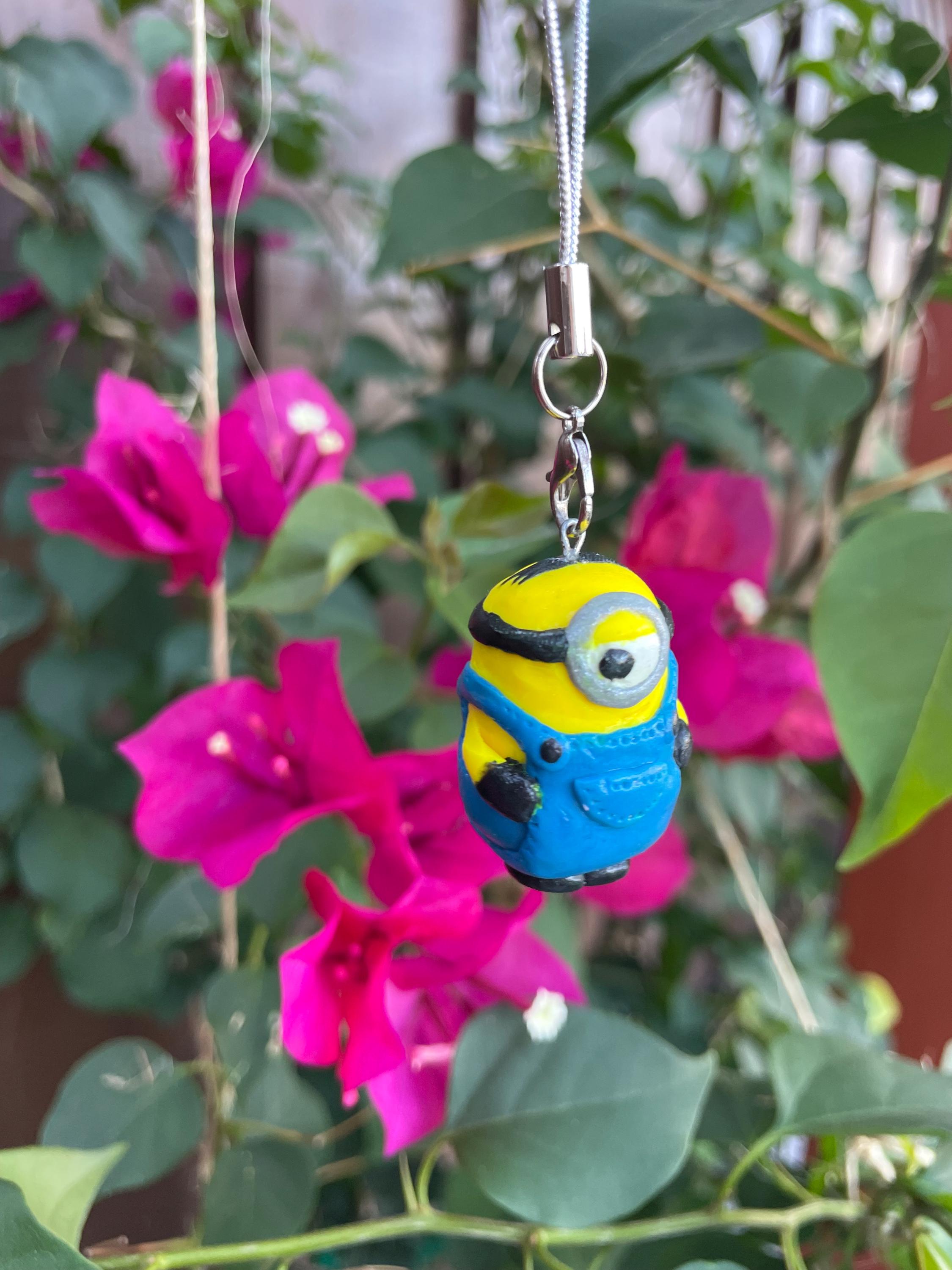 Minion Keychain, Despicable Me Character Charm - Etsy