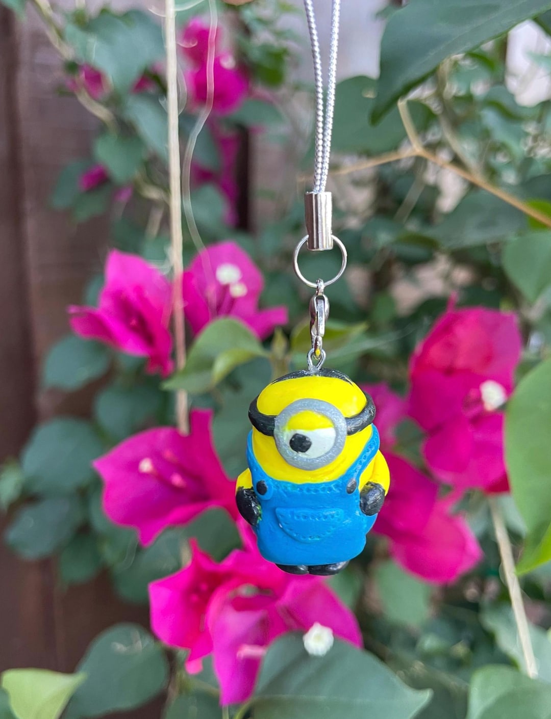 Minion Keychain, Despicable Me Character Charm - Etsy