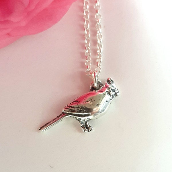 Cardinal Necklace - Etsy