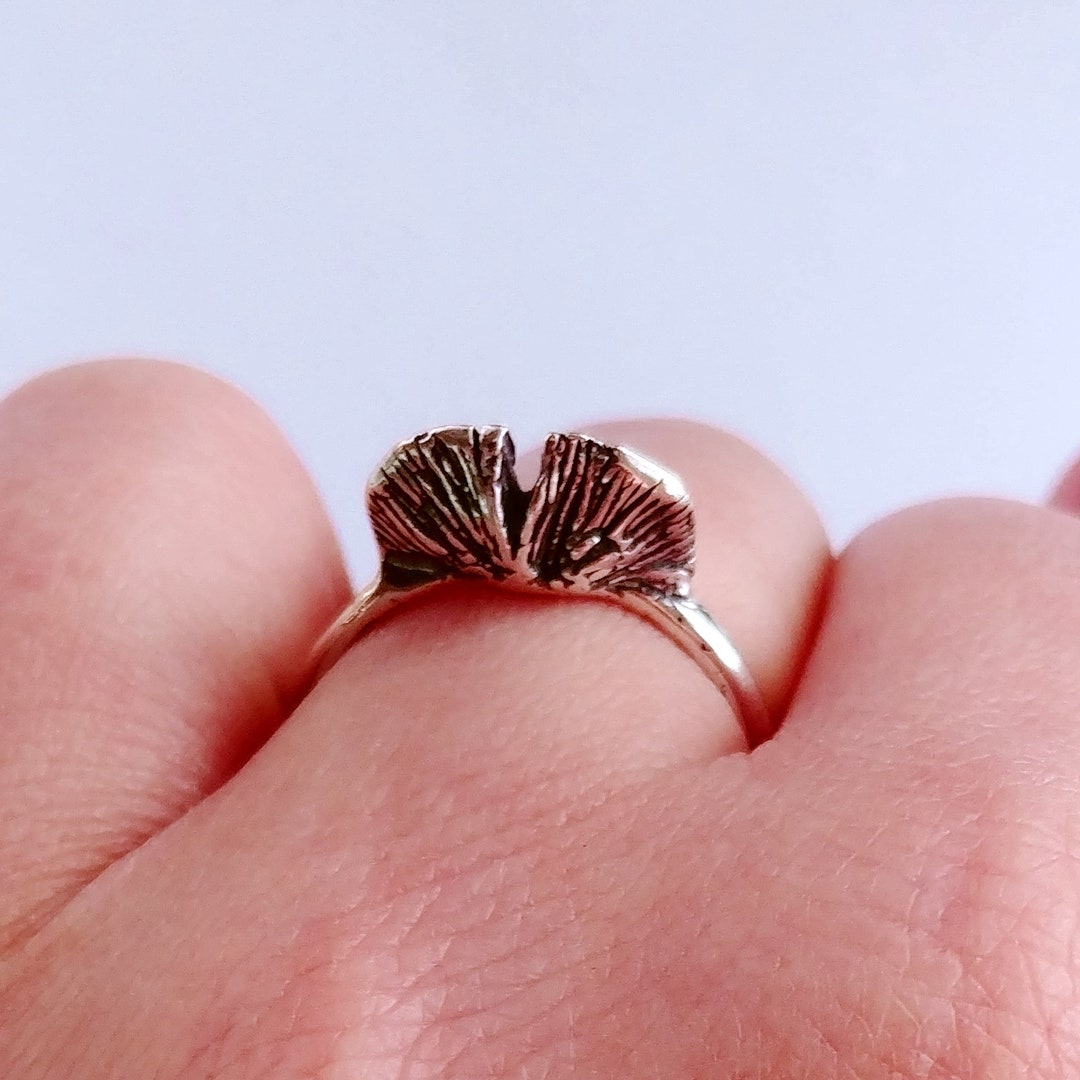 Large Stackable Shelf Fungus Sculpted Ring - Etsy