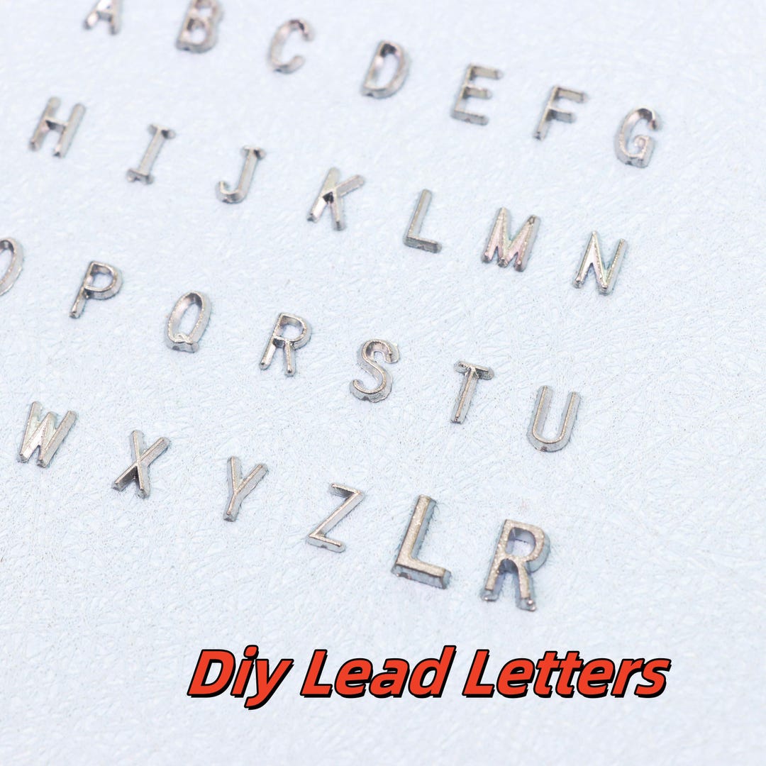 Small Letters for X-ray Markers,bulk Lead Letters,left and Right ...
