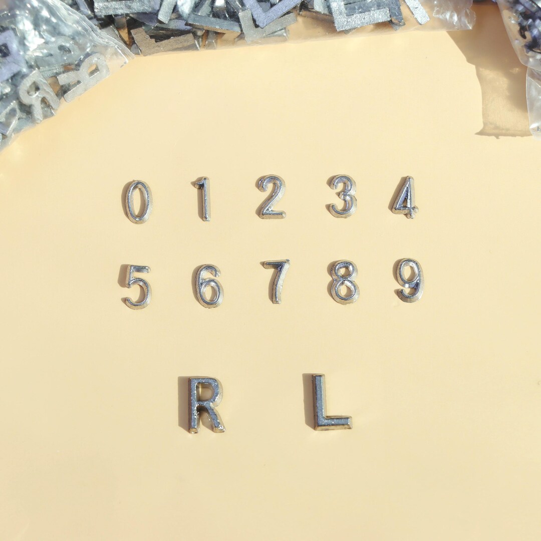 L and R Letters for Xray Markers,bulk Lead Letters,high-quality Lead ...