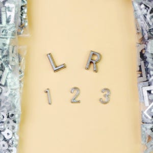 DIY X-ray Marker Lead Letters - Radiology Customization - Sold in Sets ...