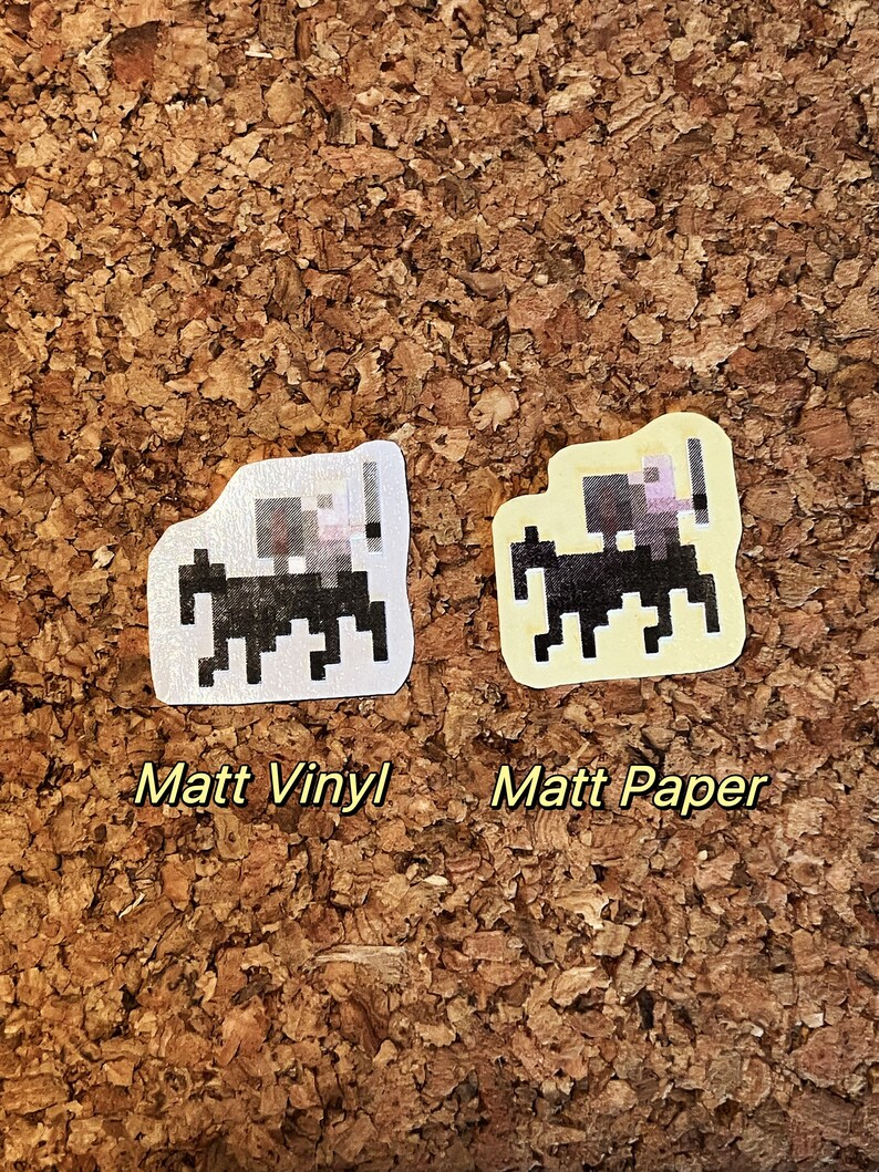 6 Spooky Cute Pixel Art Deco Stickers RPG Monsters: Ghost, Skeleton ...