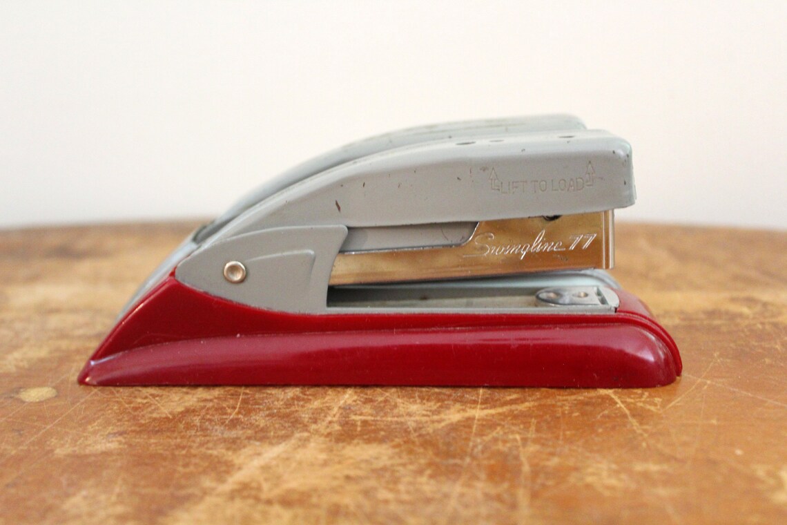 Vintage 1950s Swingline 77 Pair of Swingline Staplers // Mid - Etsy