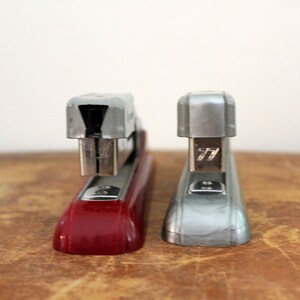 Vintage 1950s Swingline 77 Pair of Swingline Staplers // Mid Century ...