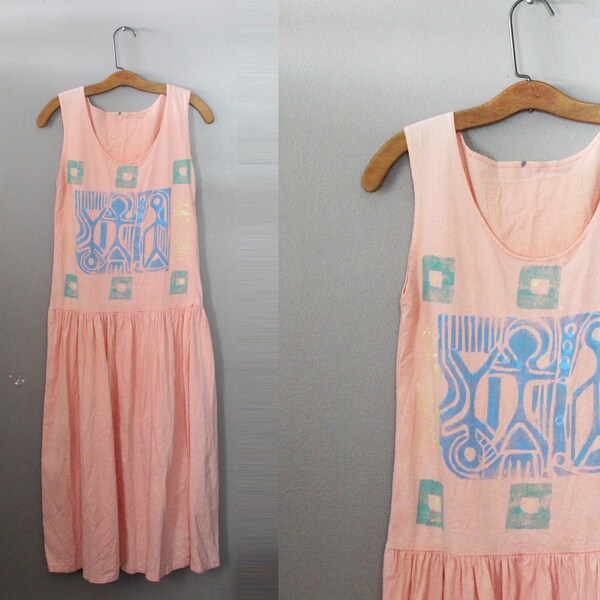 Blue Fish Vintage Dress - Etsy