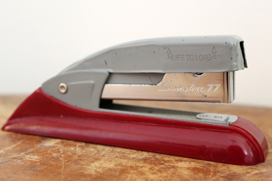 Vintage 1950s Swingline 77 Pair of Swingline Staplers // Mid - Etsy