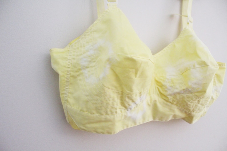 Vintage 70s Vanity Fair Circle Bullet Bra Upcycled Hand Dyed - Etsy