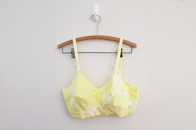 Vintage 70s Vanity Fair Circle Bullet Bra Upcycled Hand Dyed - Etsy