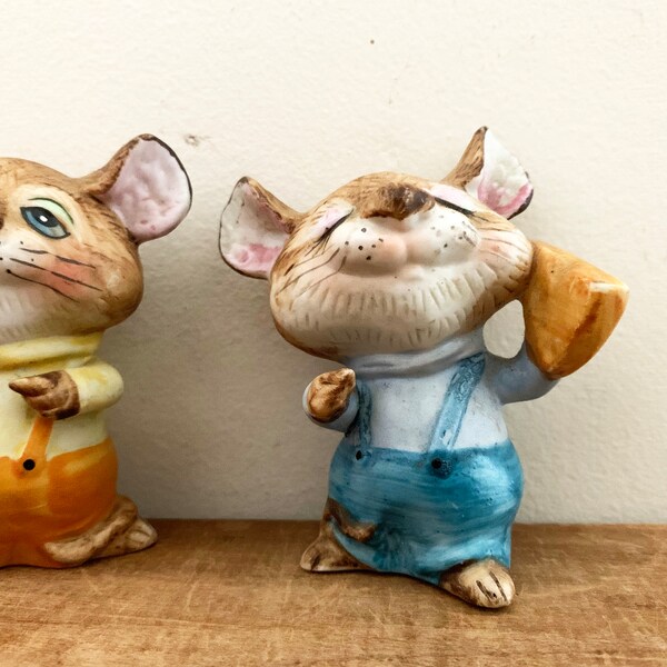 Mouse Cheese Figures - Etsy