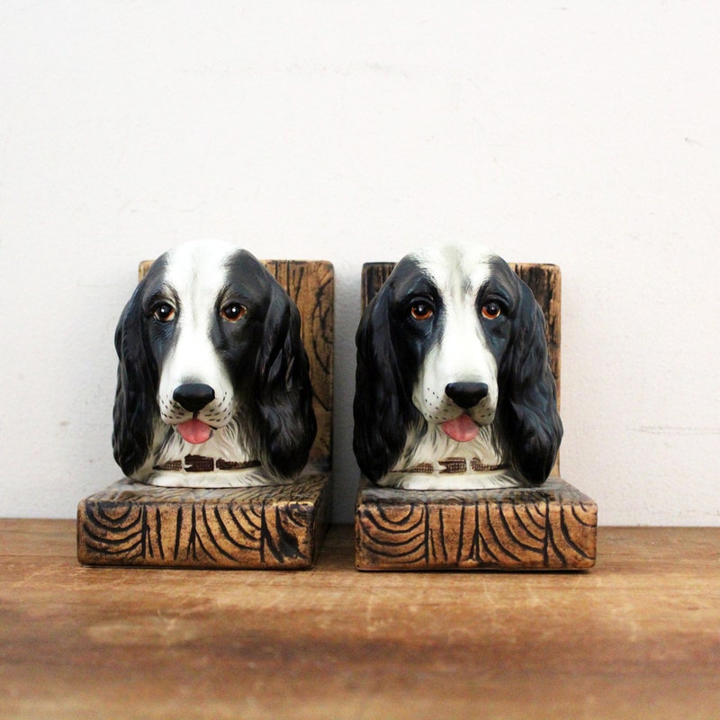 Dog Bookends - Etsy