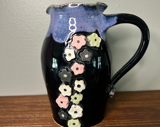 Decorative Flower Pitcher - Etsy