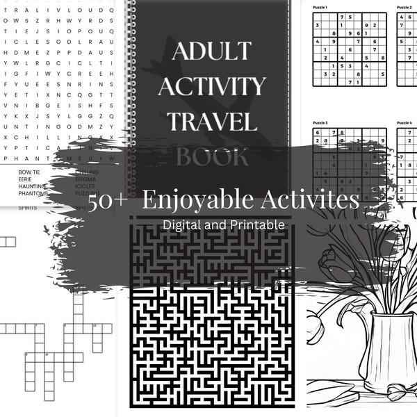 Goodnotes Adult Activity Book - Etsy
