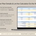 Health Insurance Comparison Tool Template Google Sheets Spreadsheet ...