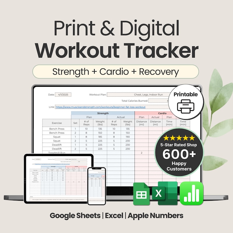 Exercise in Excel Pdf - Etsy UK