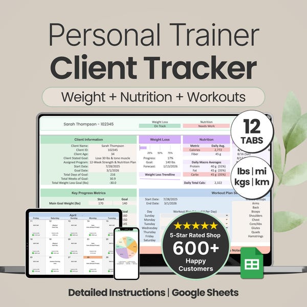 Personal Trainer - Etsy