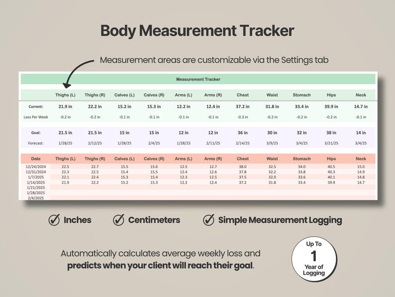 Personal Trainer Template Google Sheets Fitness Coach Client Progress ...