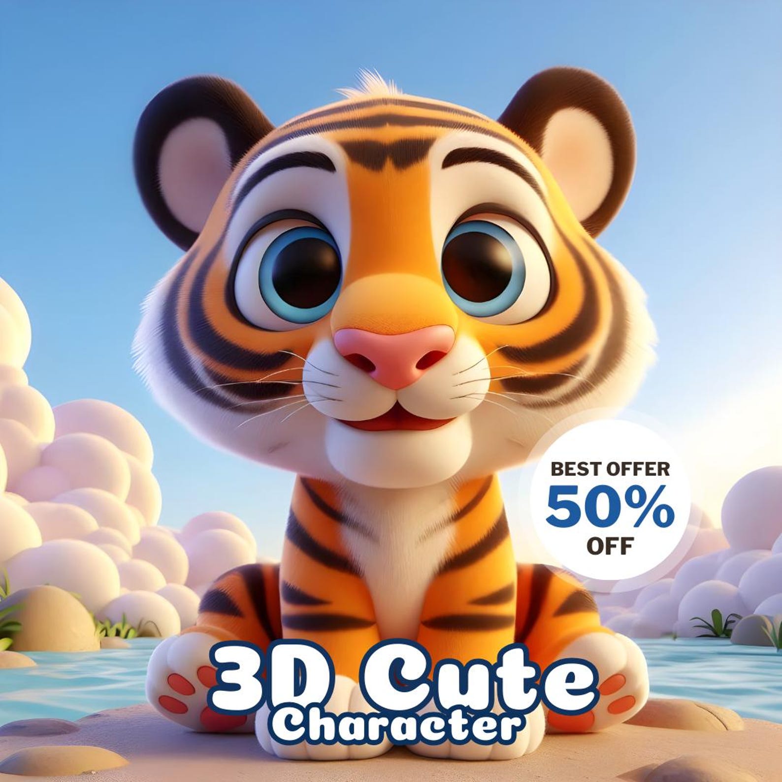 Custom 3D Character Custom Modeling High Quality 3D Character Animal 3D ...
