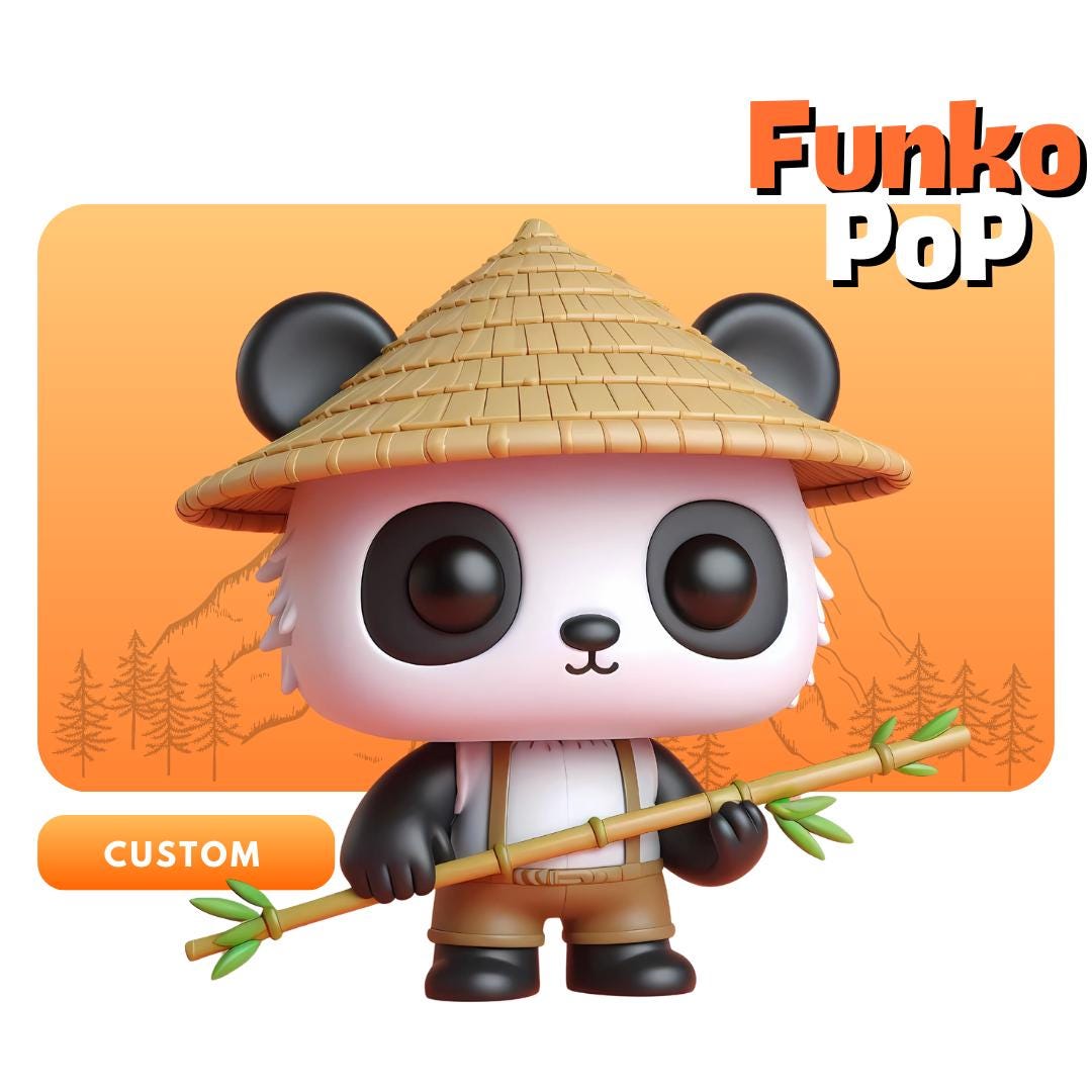 CUSTOM Funko Pop, 3D Modeling Service, Cute, 3D Art,3d Model Commission ...