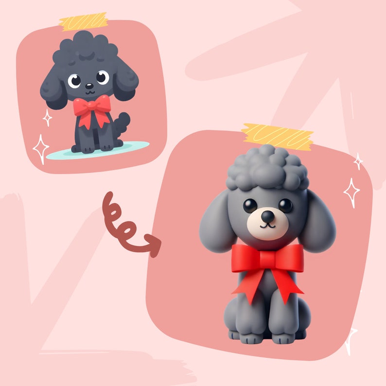 2D to 3D3D Model Commission,3d Design Servicecustom DIGITAL 3d Model ...