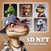 Custom 3D NFT Collection Art3d Character3d Modelingnft Art Collection3d ...