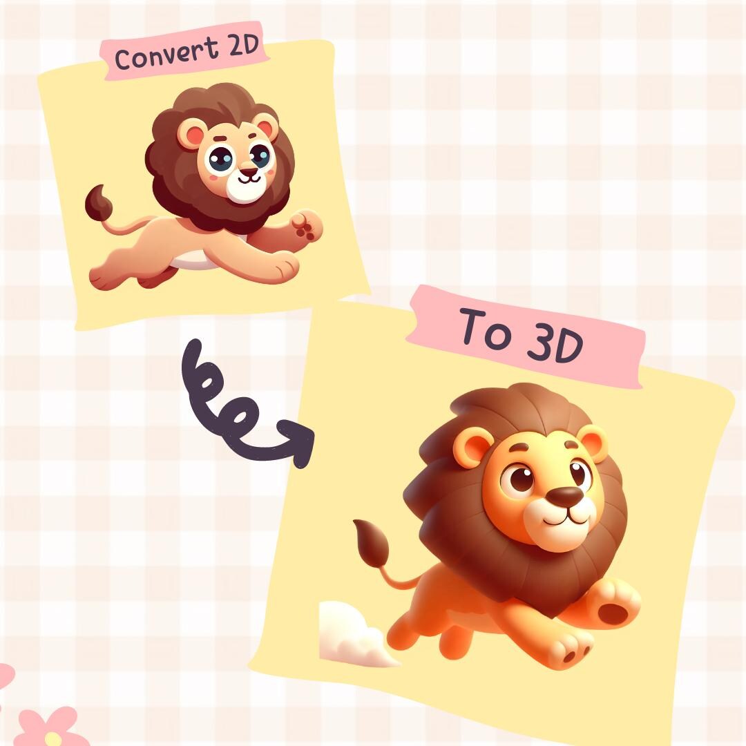 Convert 2D to 3D 3D Model Commission 3D Design Service Custom DIGITAL ...