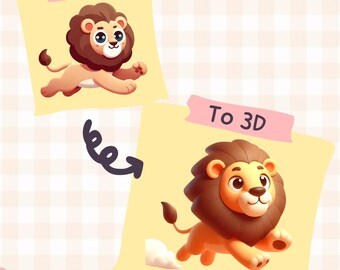 Convert 2D to 3D 3D Model Commission 3D Design Service Custom DIGITAL 3D Model From Your 2D ...