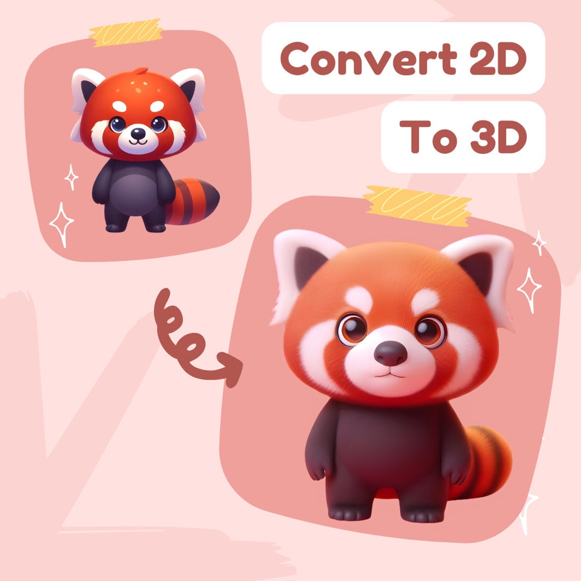 2D to 3D3D Model Commission,3d Design Servicecustom DIGITAL 3d Model ...