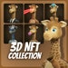Custom 3D NFT Collection Art3d Character3d Modelingnft Art Collection3d ...
