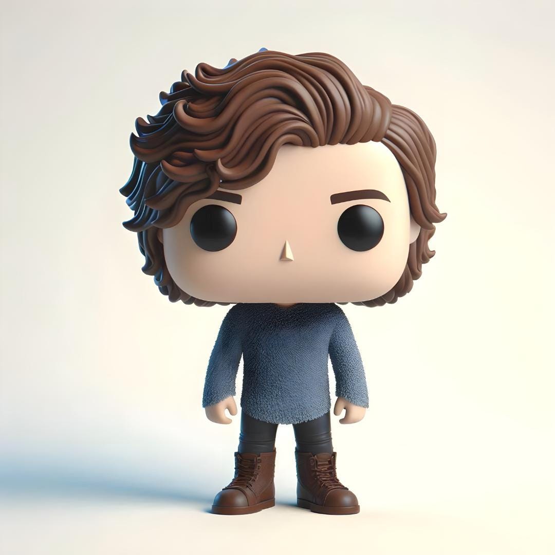 CUSTOM Funko Pop, Digital Model for Printing, 3D Modeling, Cute, 3D Art ...