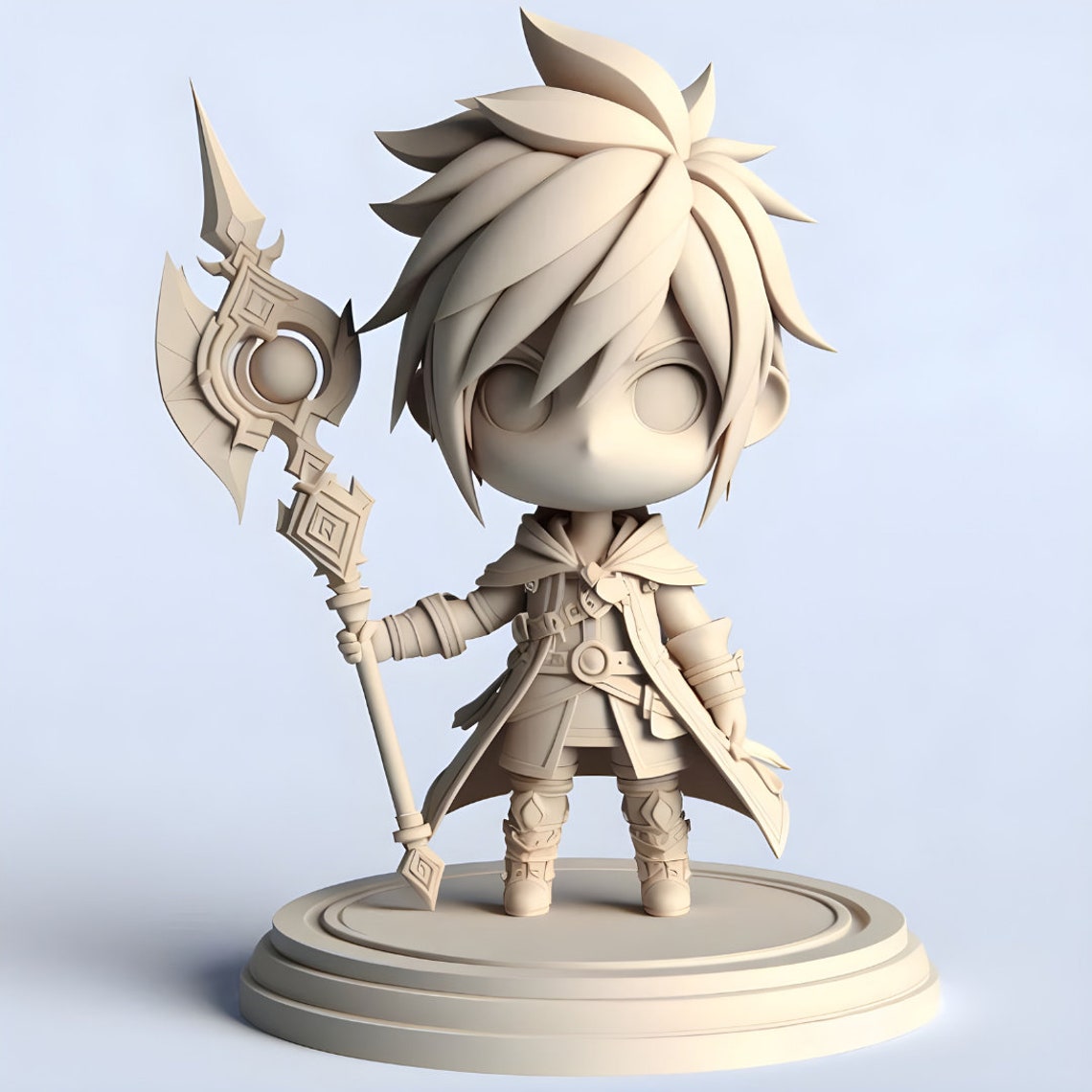 Custom Character 3D Model for 3D Printing Character Sculpting for Game ...