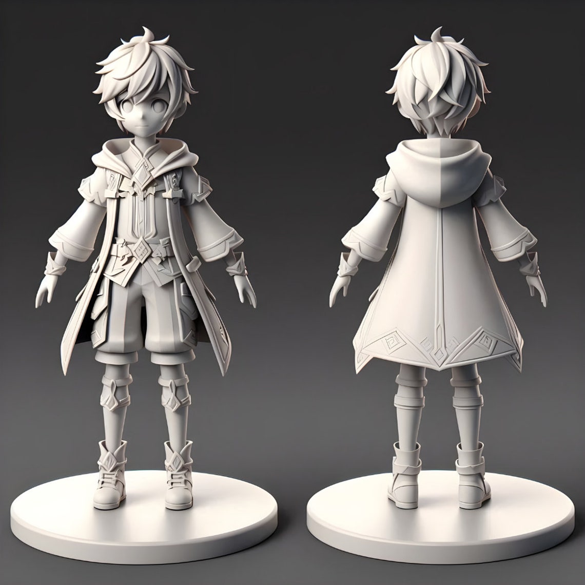 Custom Character 3D Model for 3D Printing Character Sculpting for Game ...