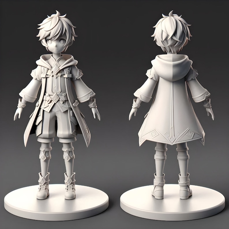 Custom Character 3D Model for 3D Printing Character Sculpting for Game ...