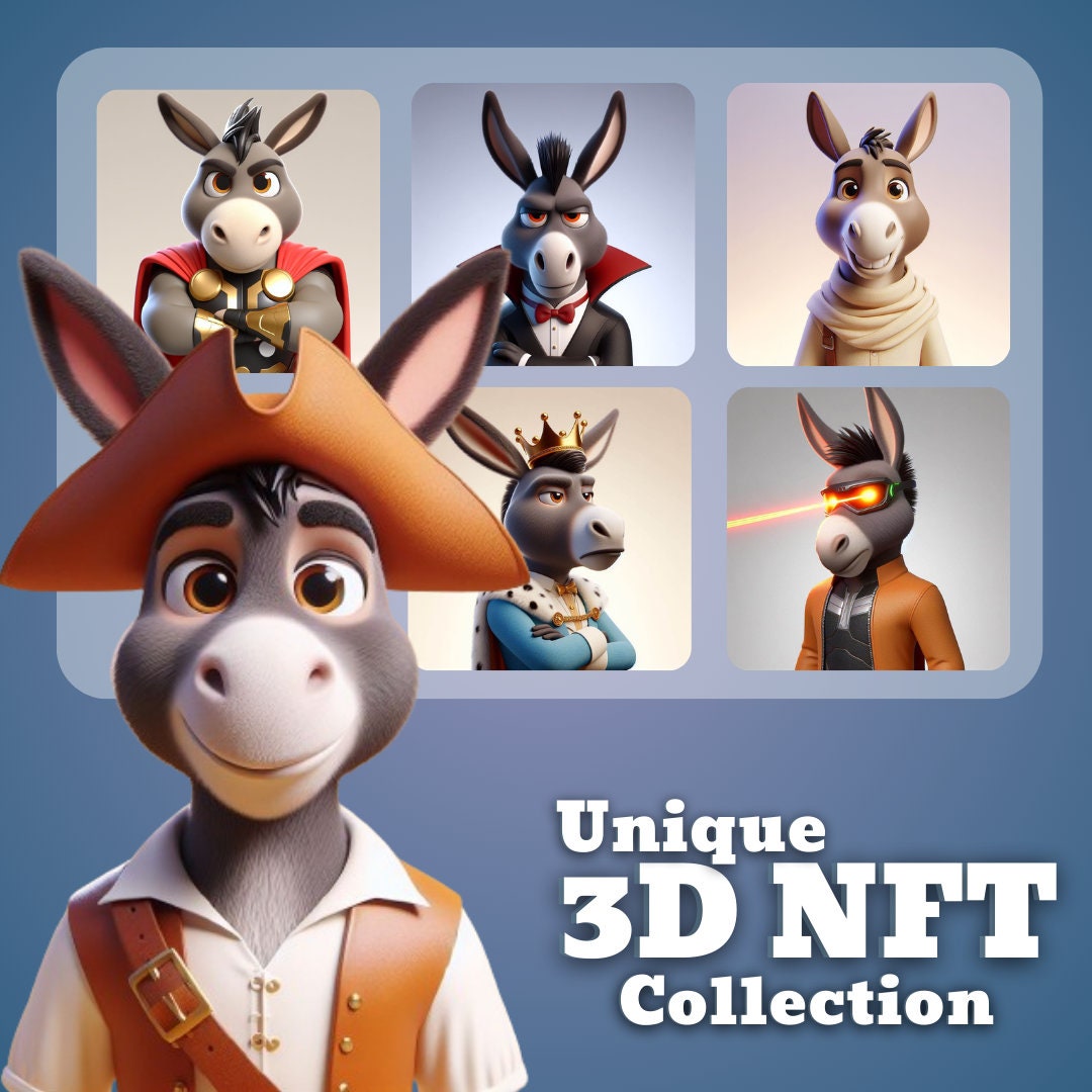 Custom 3D NFT Collection Art 3D Character 3D Modeling NFT Art ...